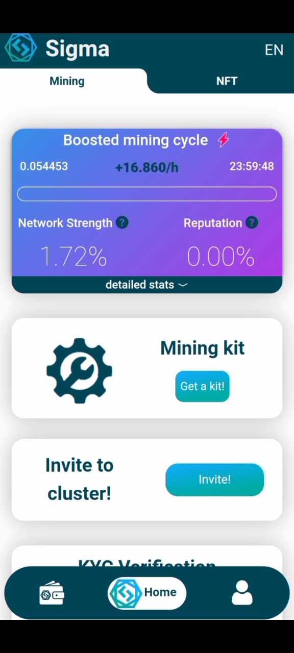 Sigma Network || New Crypto Mining App
