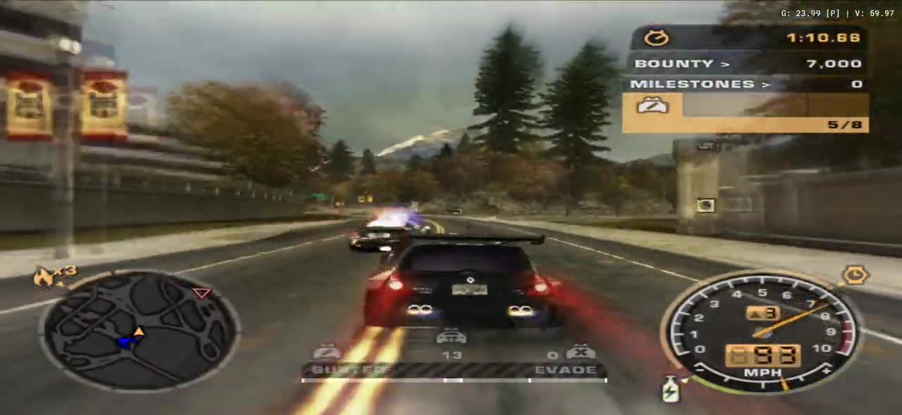 NFS Most Wanted Black Edition - Challenge Series Event 26 Gameplay ...
