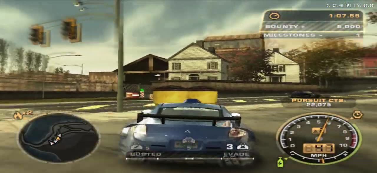 NFS Most Wanted Black Edition - Challenge Series Event 12 Gameplay ...