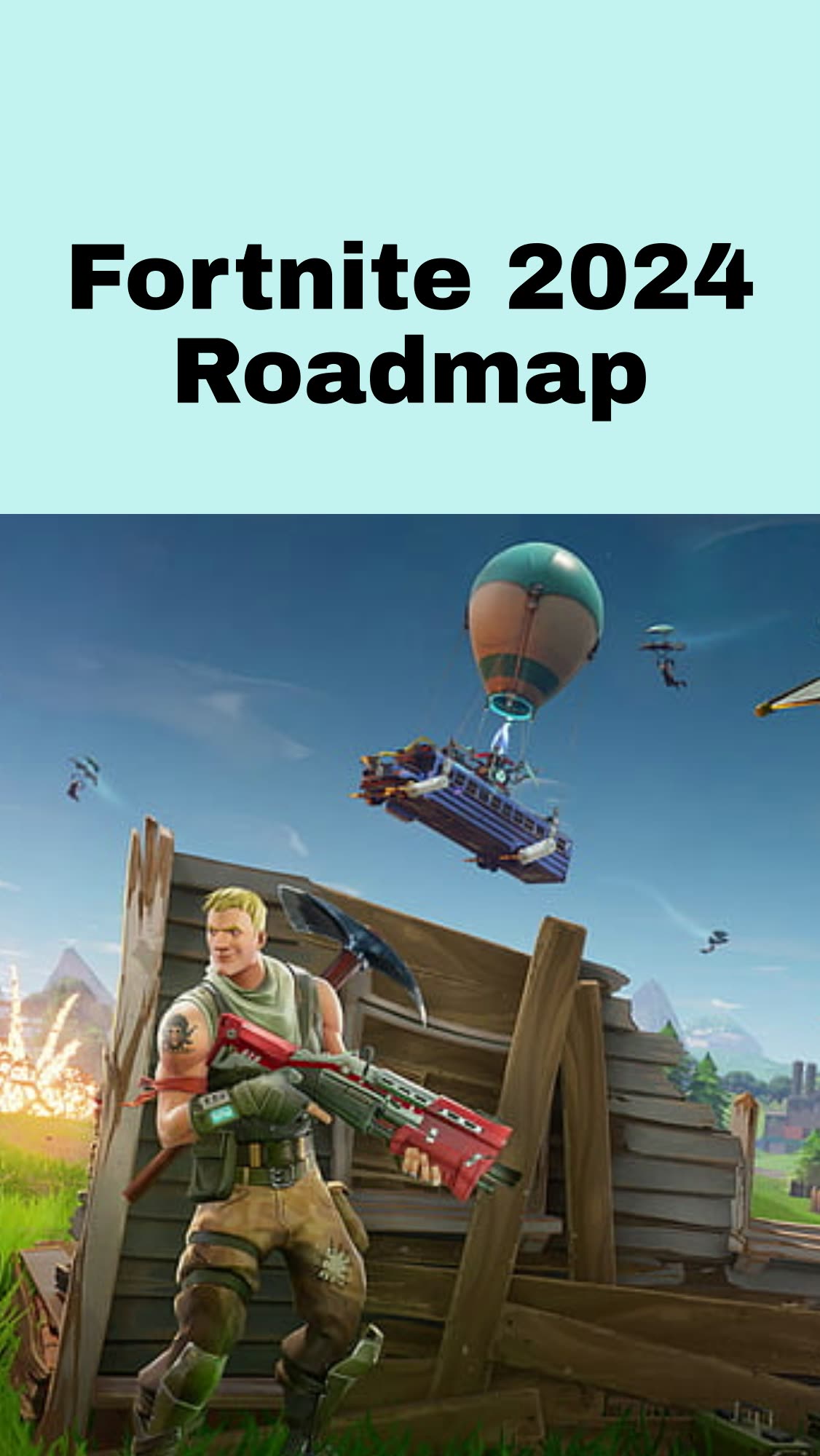 Fortnite 2024 Roadmap Released