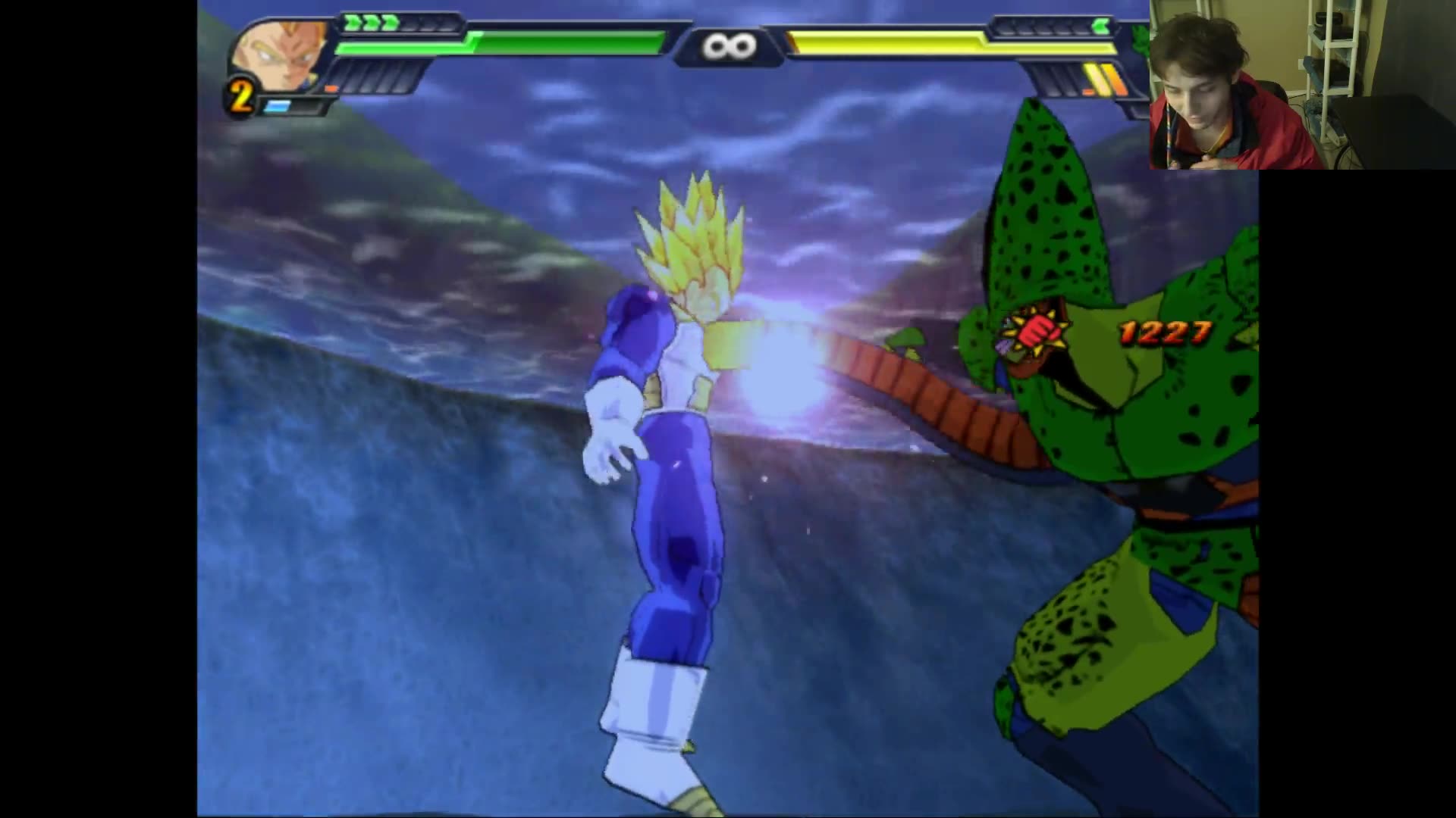 Semi-Pefect Cell VS Super Vegeta In A Dragon Ball Z Budokai Tenkaichi 3 ...