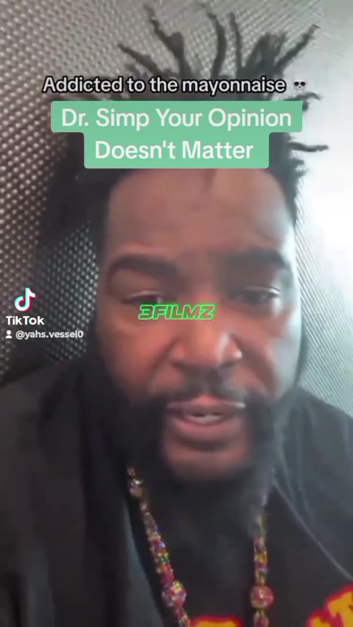 Dr Simp Your Opinions Doesn't Matter