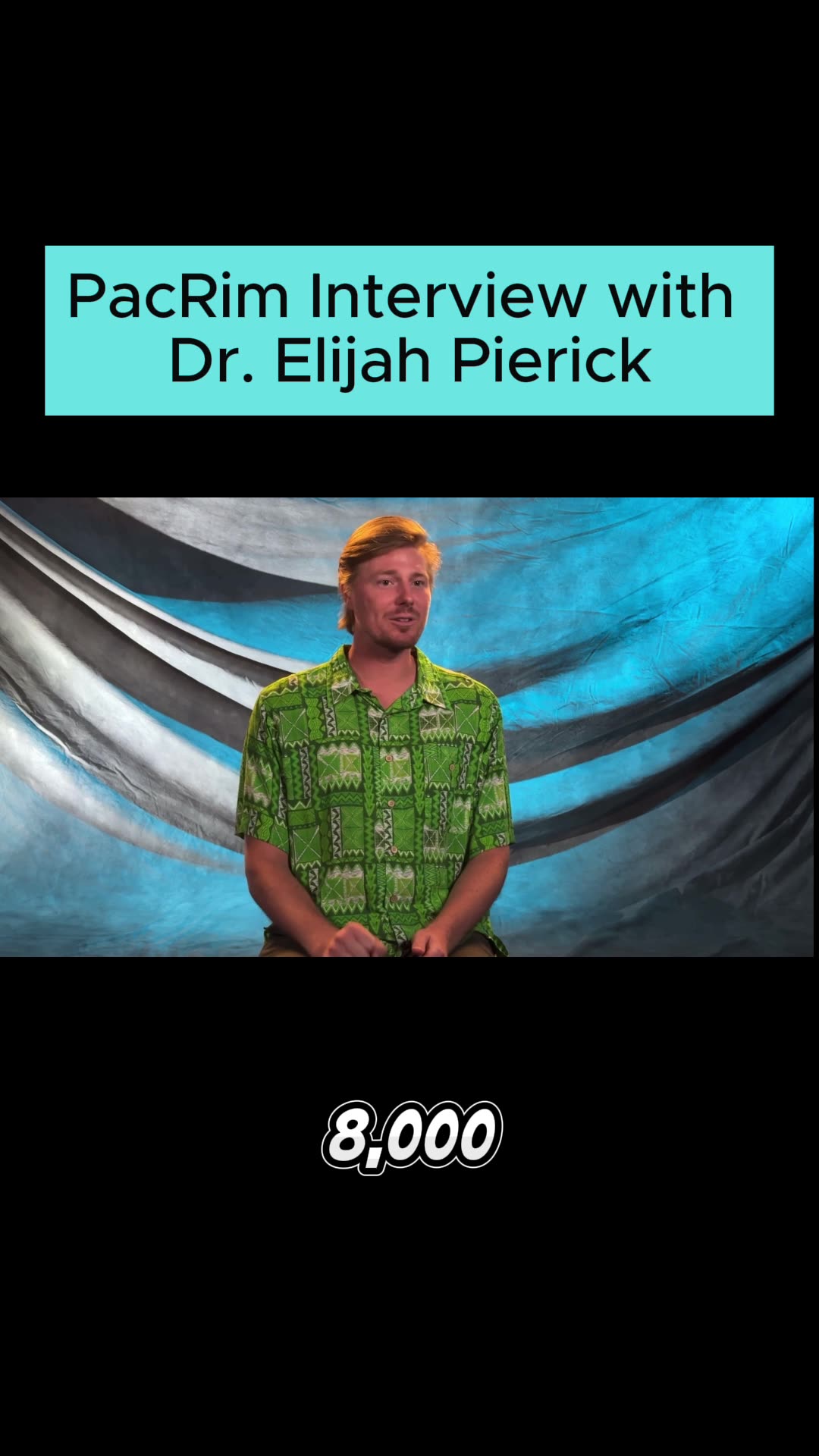 PacRim Interview with Dr. Elijah Pierick
