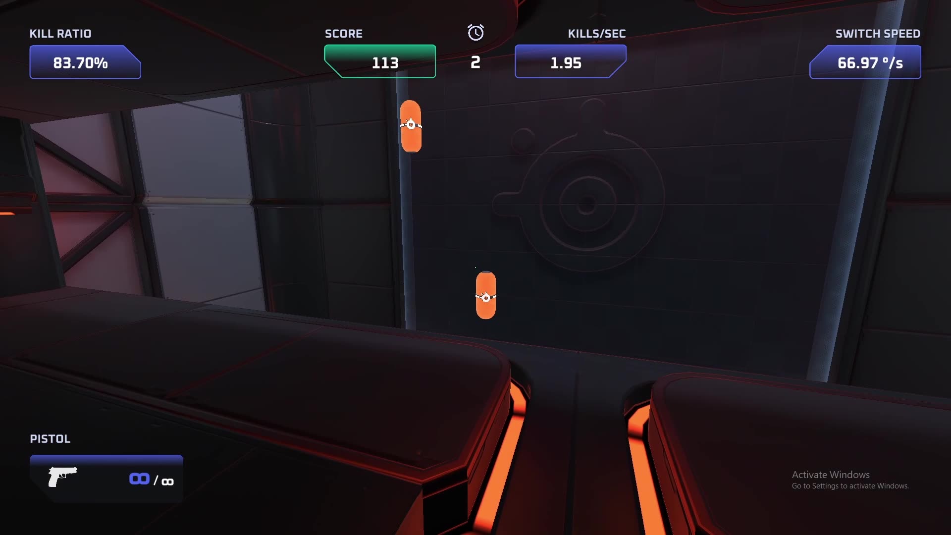 3 CAPS FLICK 2G - WALL FT (3D Aim Trainer)