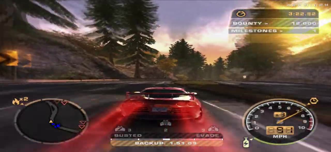 NFS Most Wanted Black Edition - Challenge Series Event 10 Retry ...