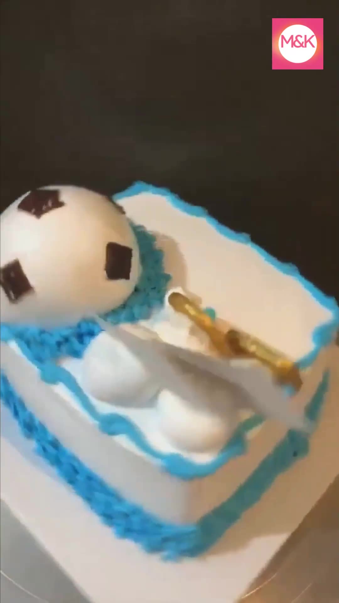 Football Themed Birthday Cake - How To Make A Soccer Cake