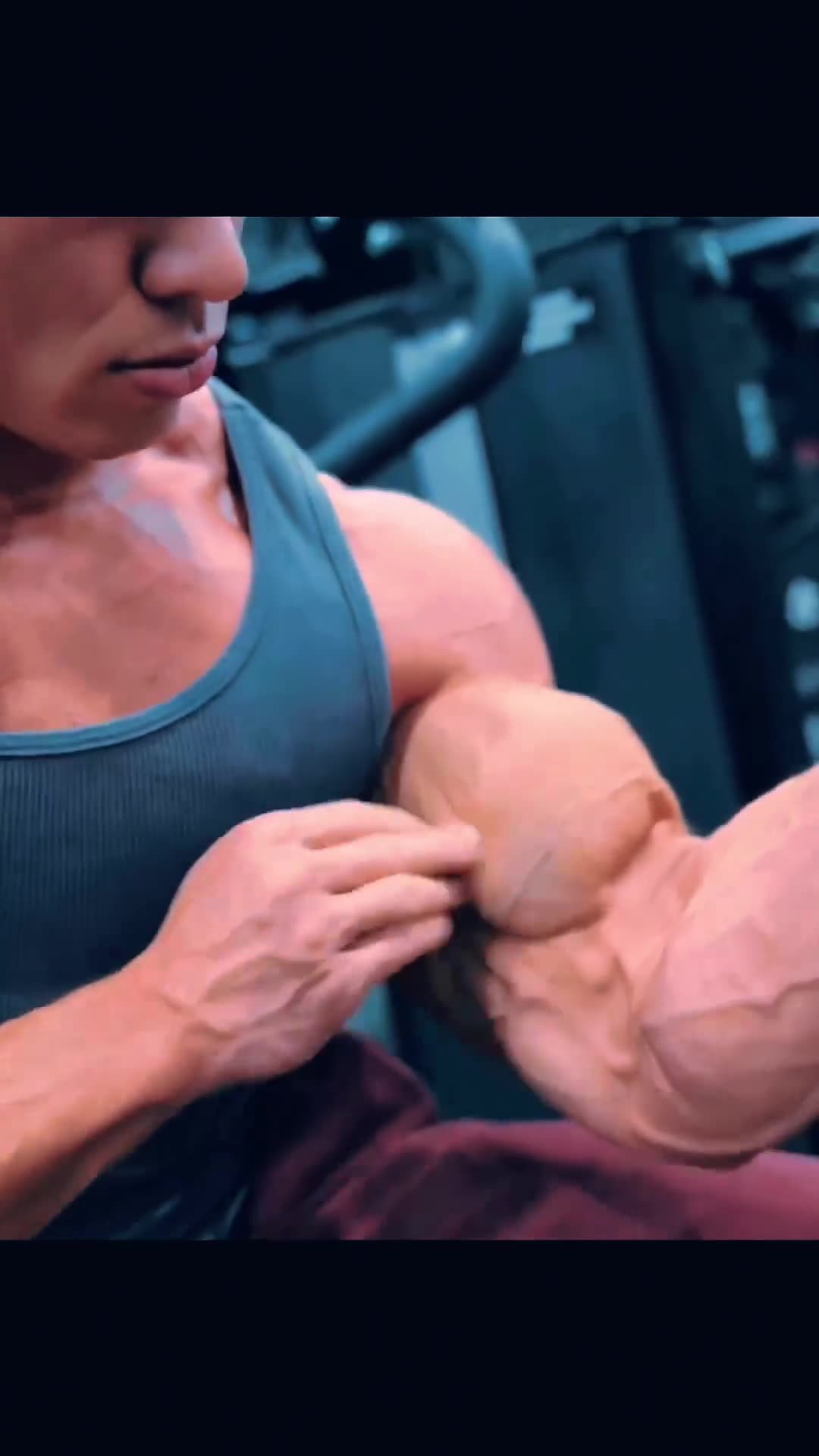 Grow your biceps💪 like this #fitness #motivation #workout