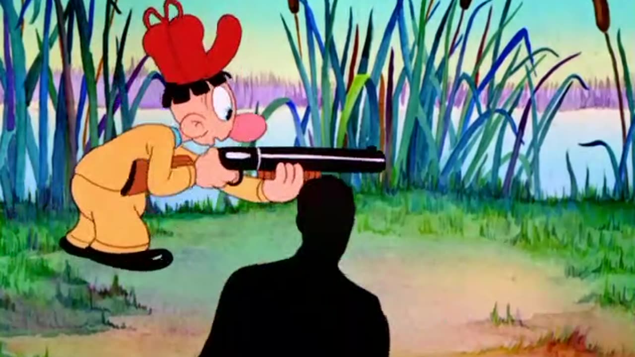 Daffy Duck & Egghead #popcoorn #cartoon #daffyduck