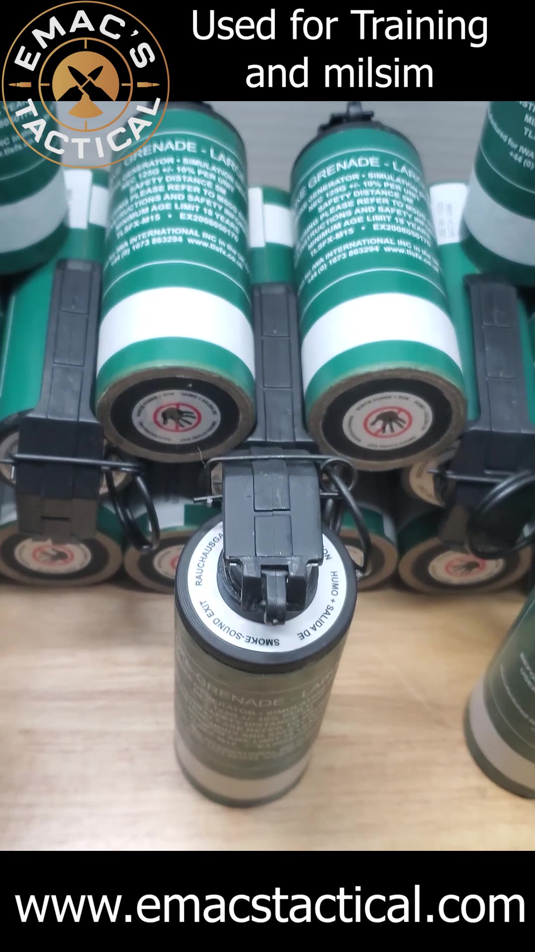 M15 - IWA Large Smoke "Devices" | White Screening Smoke