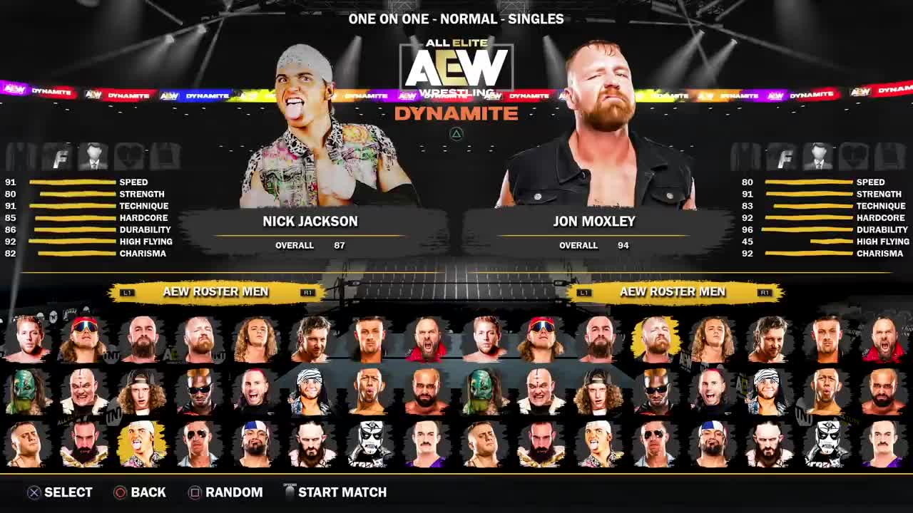 AEW Video Game FULL Roster - Over 120 Superstars & Legends! PS5/XBOX ...