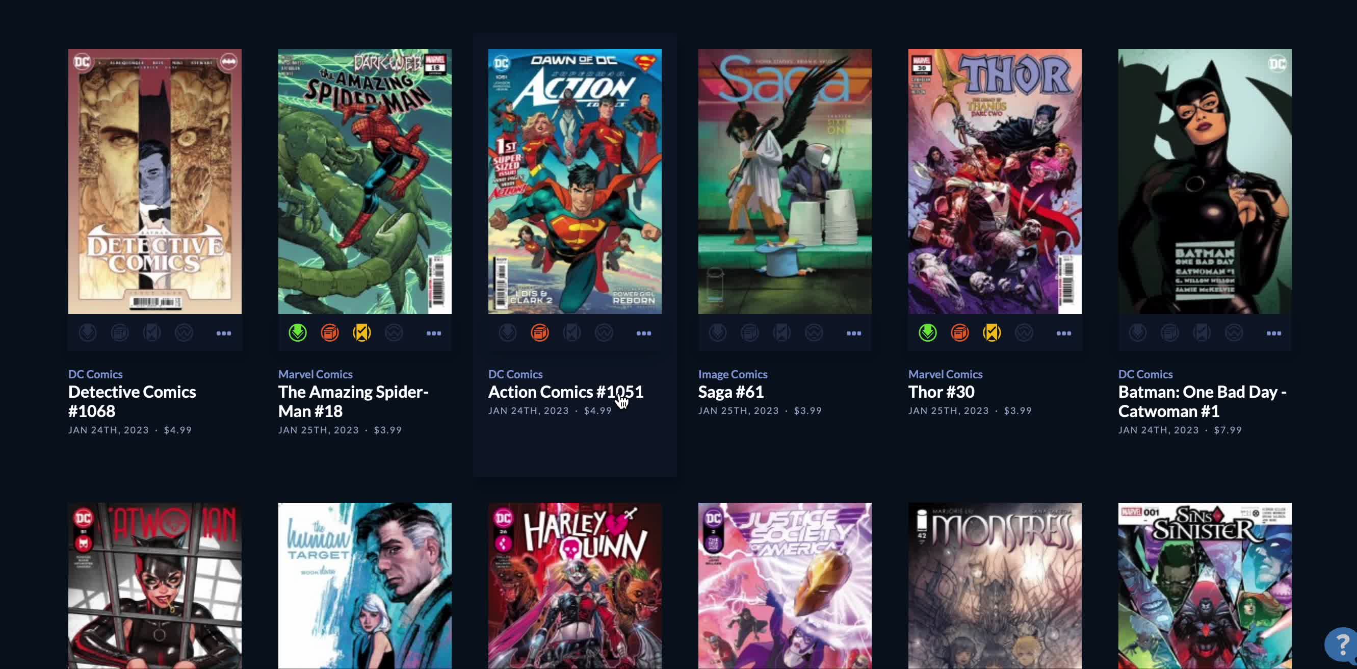 New Comic Book releases for February 1st, 2023 + Key issues