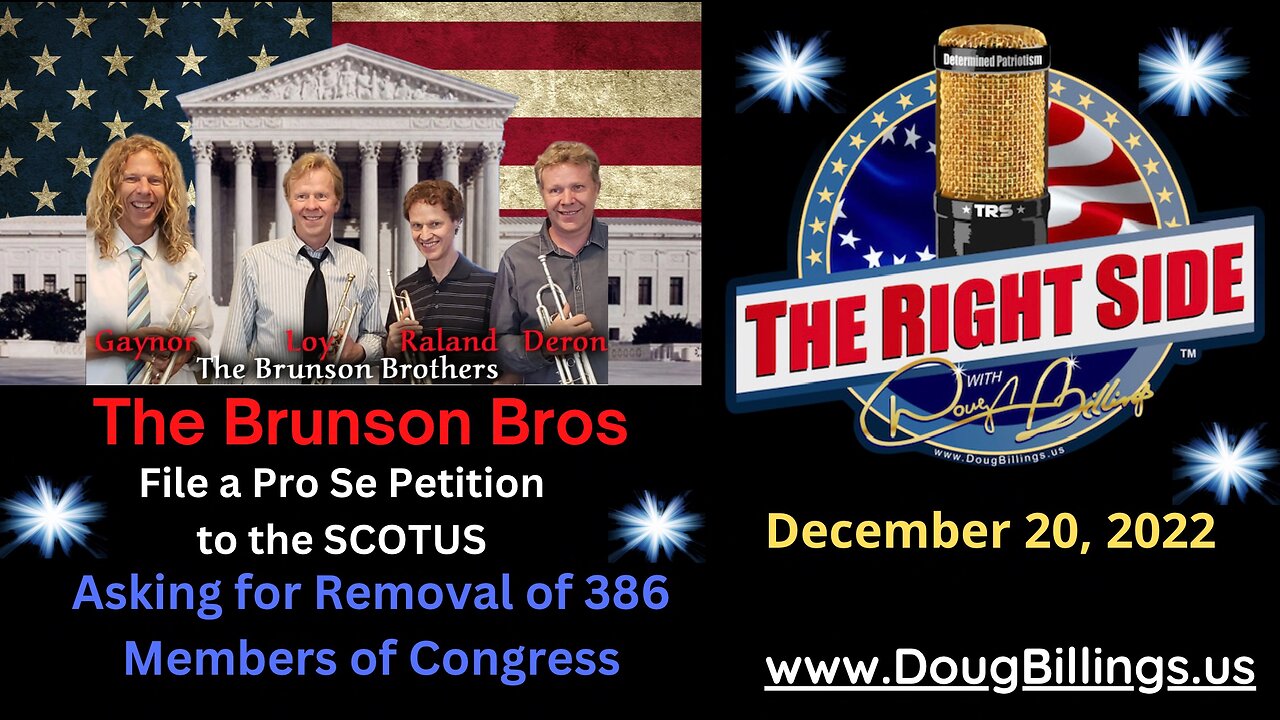 The Brunson Bros Petition Calls for Expulsion of 386 Elected Members of ...