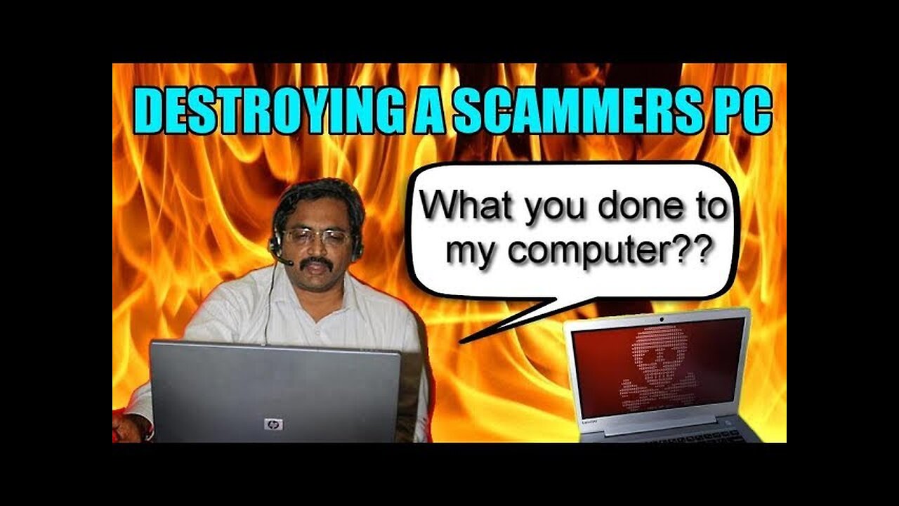 Destroying Scammers Computer With Virus