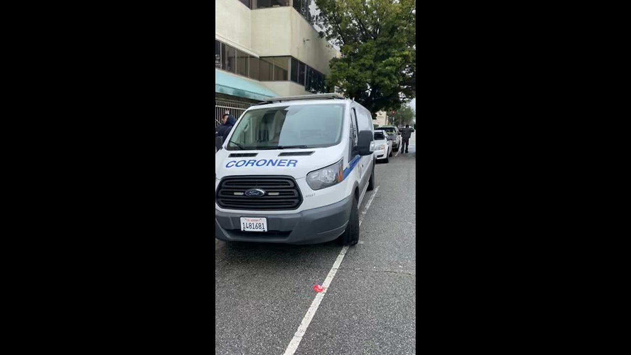 Coroner at The Corner Of Santa Monica Blvd & Bundy