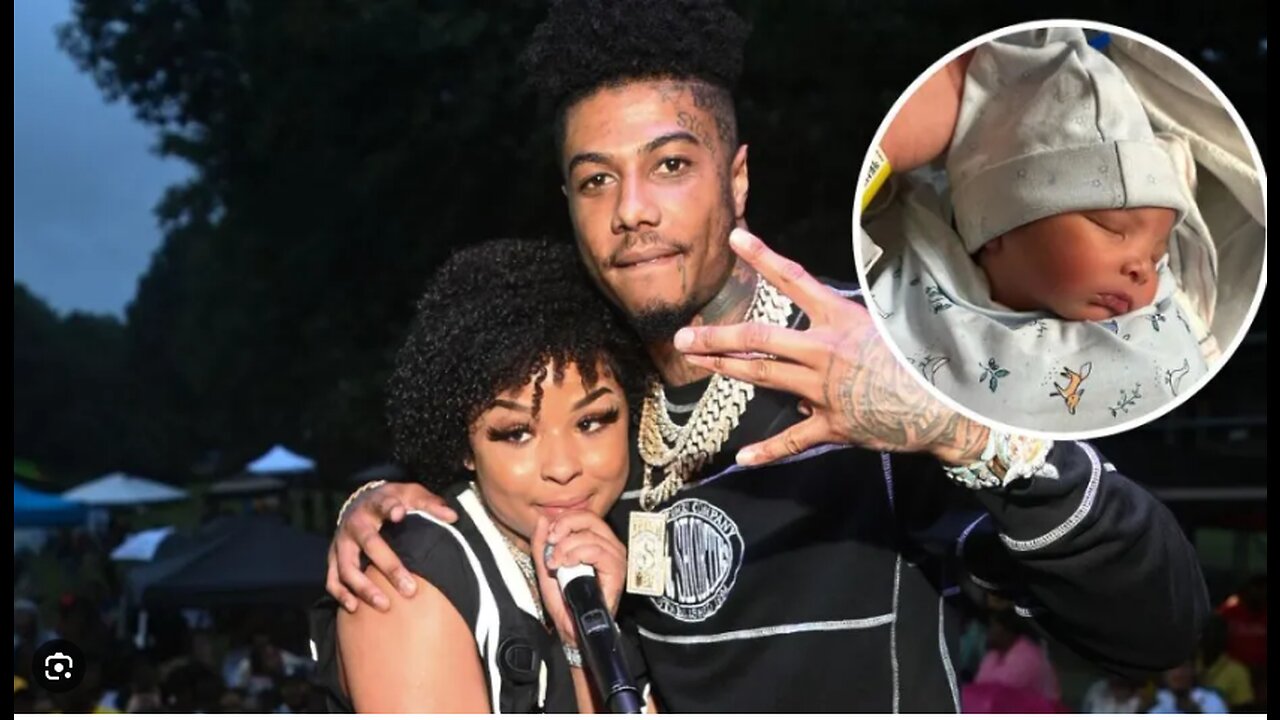 Blueface vs Chrisean - fighting for clout Baby. 1090 Gettin attacked ...