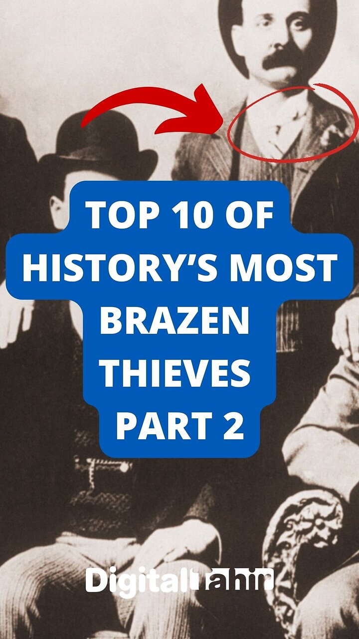 Top 10 of History’s Most Brazen Thieves Part 2