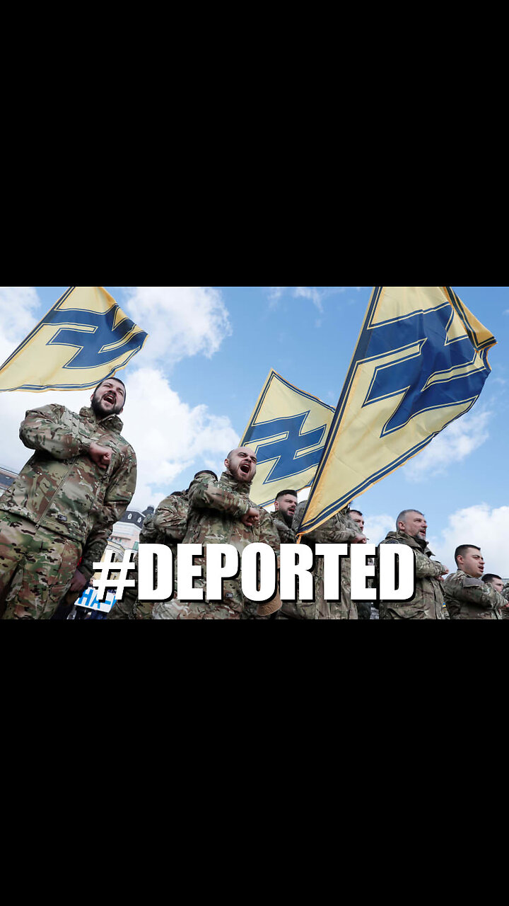 Ukrainian Nazi Soldiers Deported from Germany #shorts