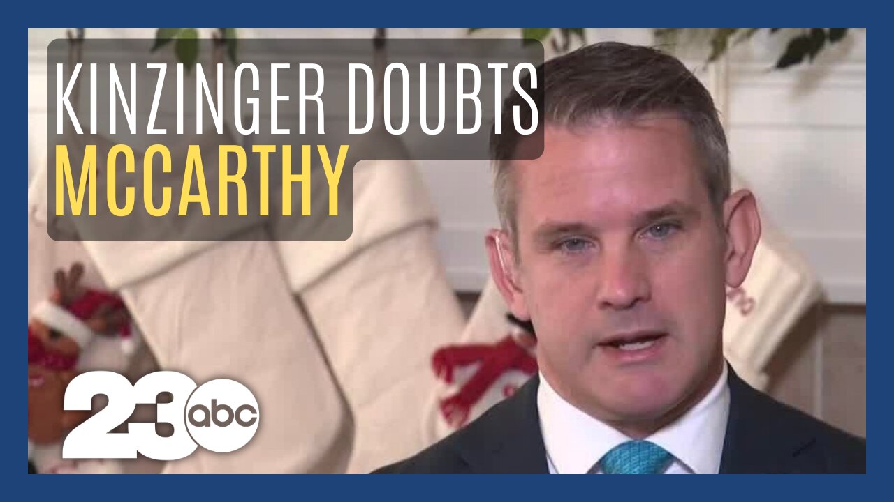 Rep Adam Kinzinger Makes Negative Comments On Kevin Mccarthy