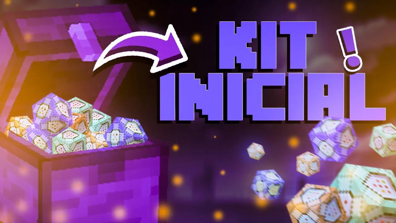 Como criar um KIT INICIAL (Minecraft Bedrock)