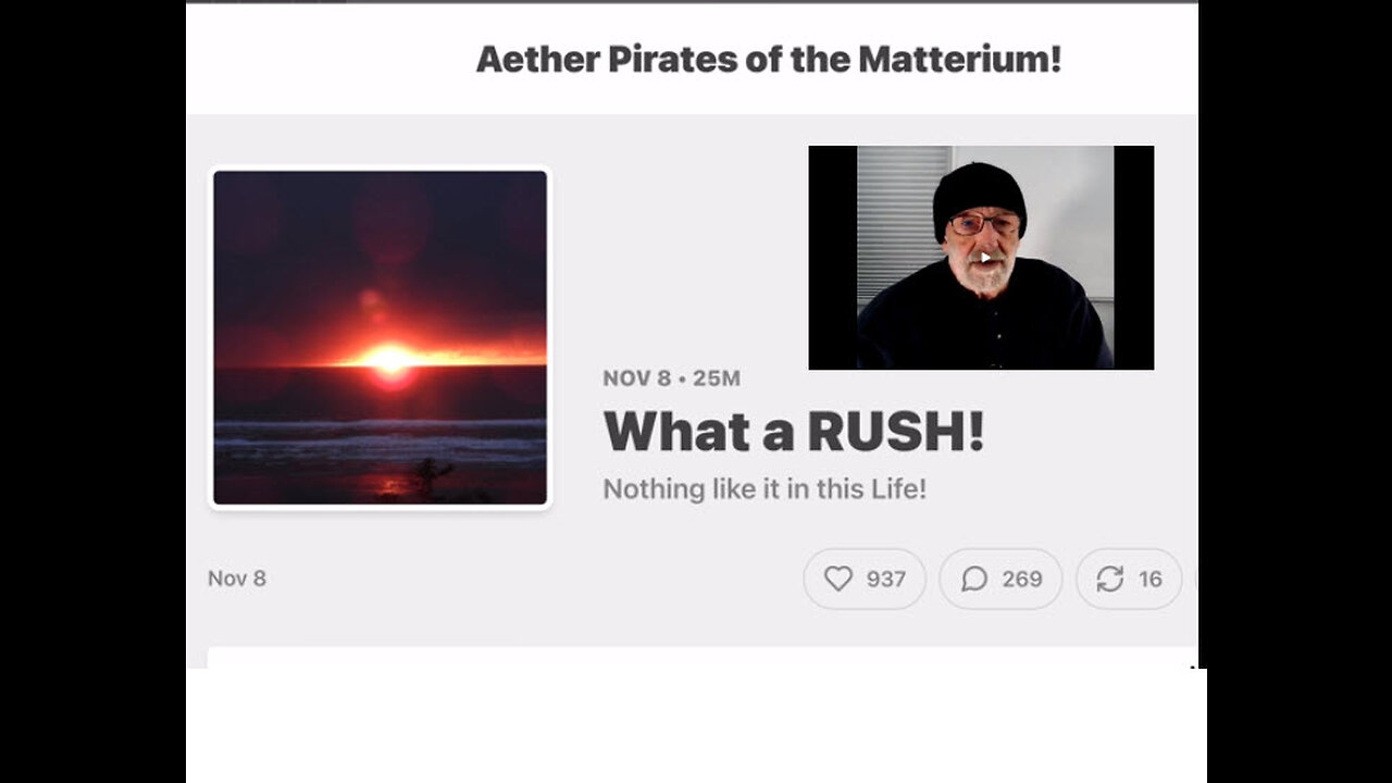 Clif High -What a Rush…