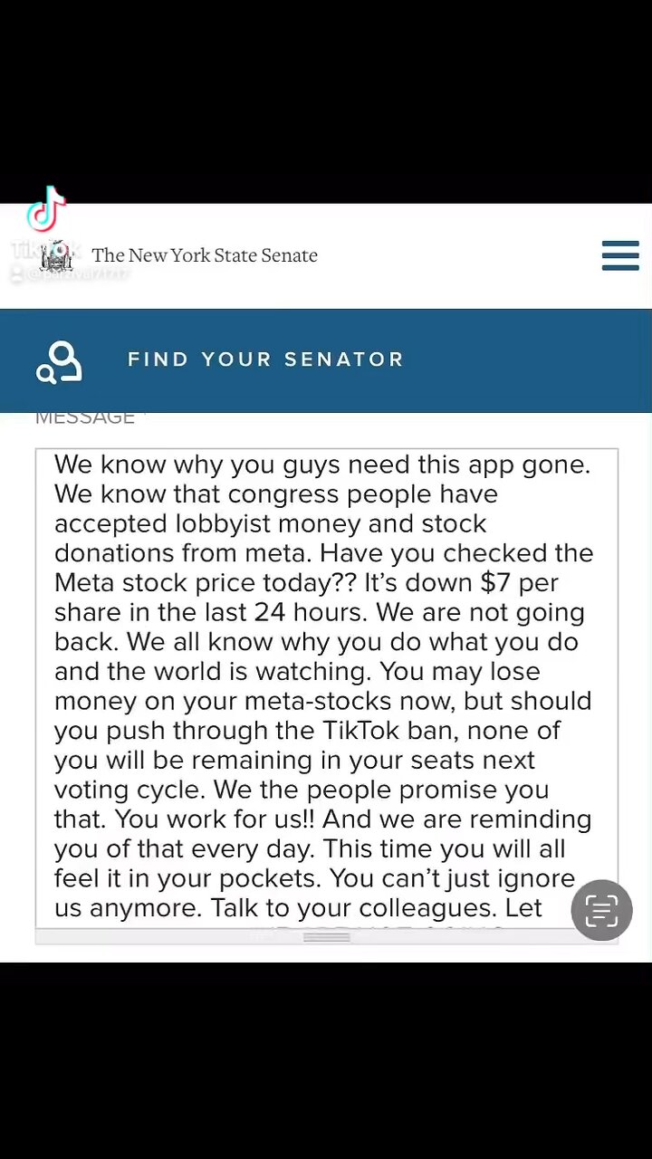 LET THEM KNOW WE KNOW!!