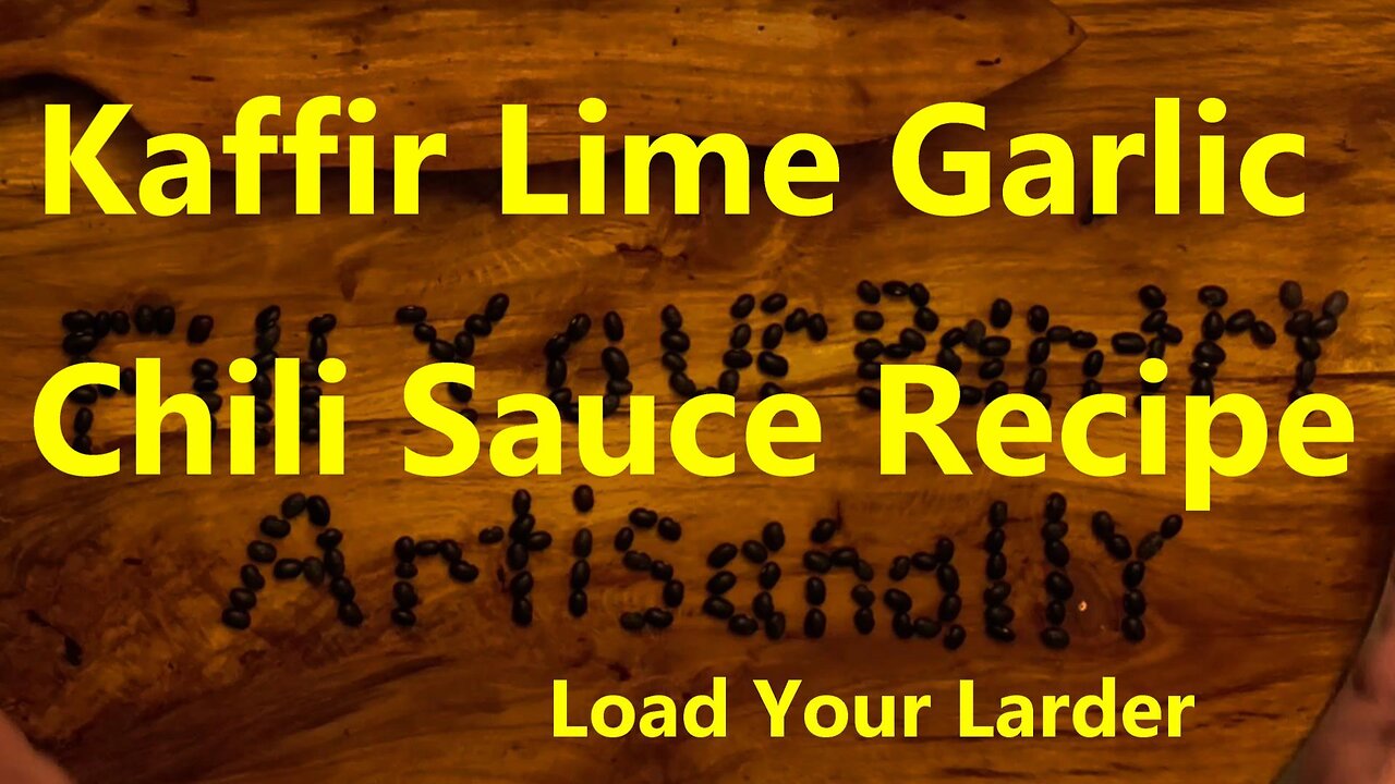 Kaffir Lime Garlic Chili Sauce Recipe