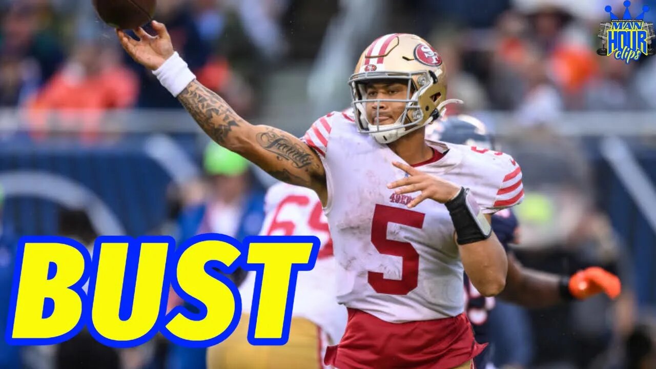 Hello my name is Bust; Trey Lance