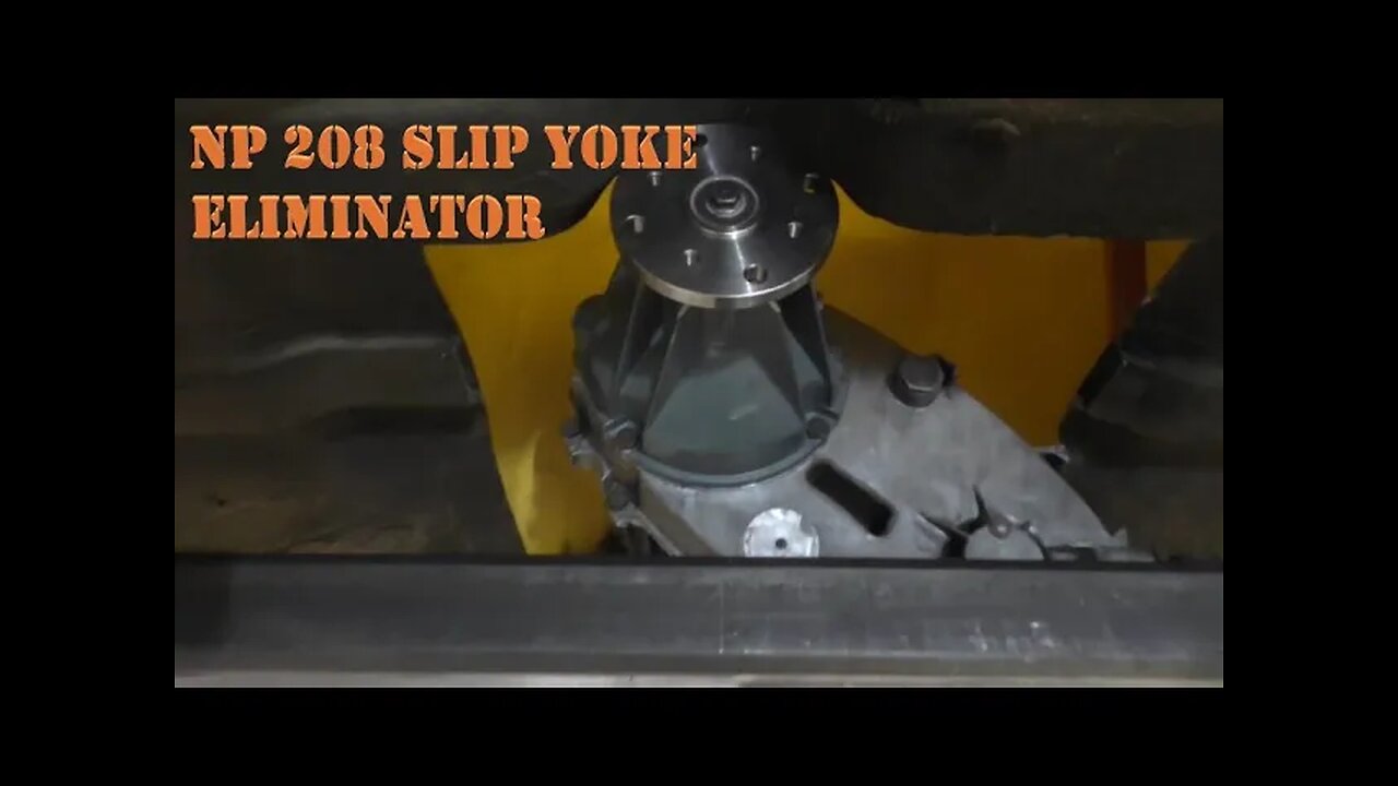 Ep4 NP208 Transfer Case SYE Install on our 1964 Pontiac Safari Wagon ...