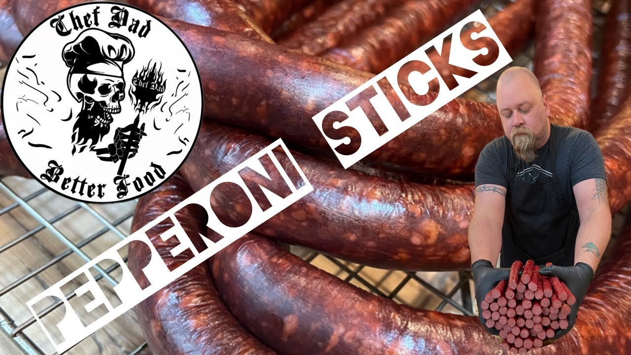 Amazing Alaska Moose Pepperoni Sticks!!! Chef Dad!!! Better Food!!!