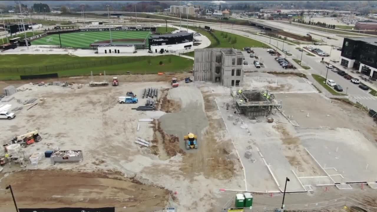 New development at the Rock Sports Complex in Franklin