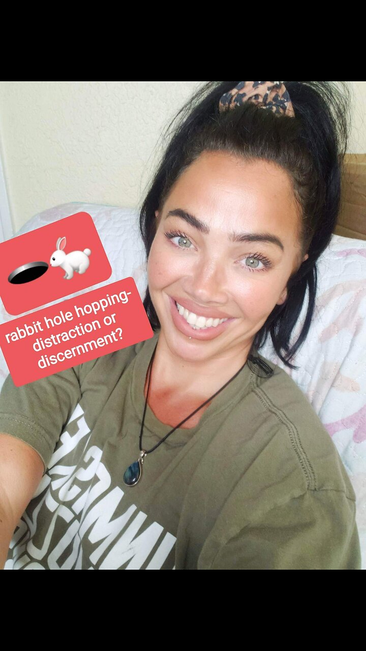 RABBIT HOLE HOPPING🕳🐇- DISTRACTION or DISCERNMENT?? 🧐
