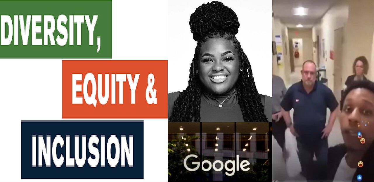 DEI Hires Don't Take DEI Fires Well w/ GOOGLE Lawsuit & A Black Dude ...