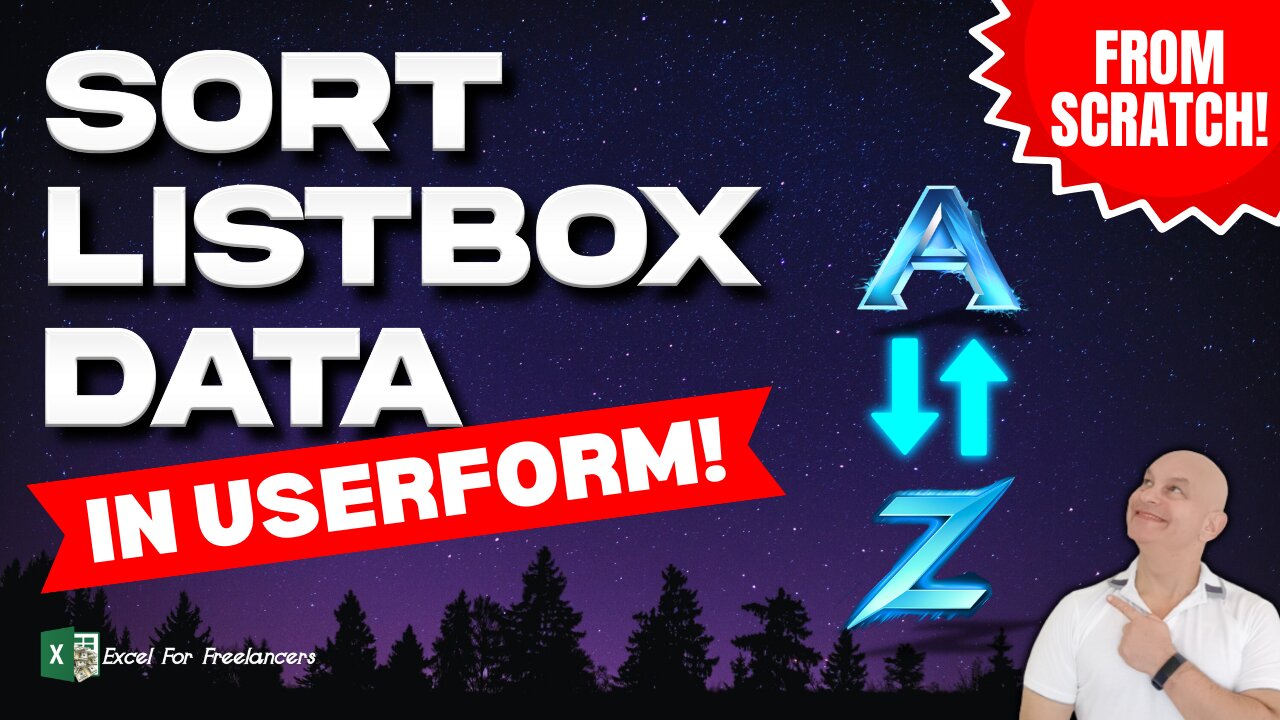 Excel Listbox Data Sorting Made Simple And Coded From Scratch