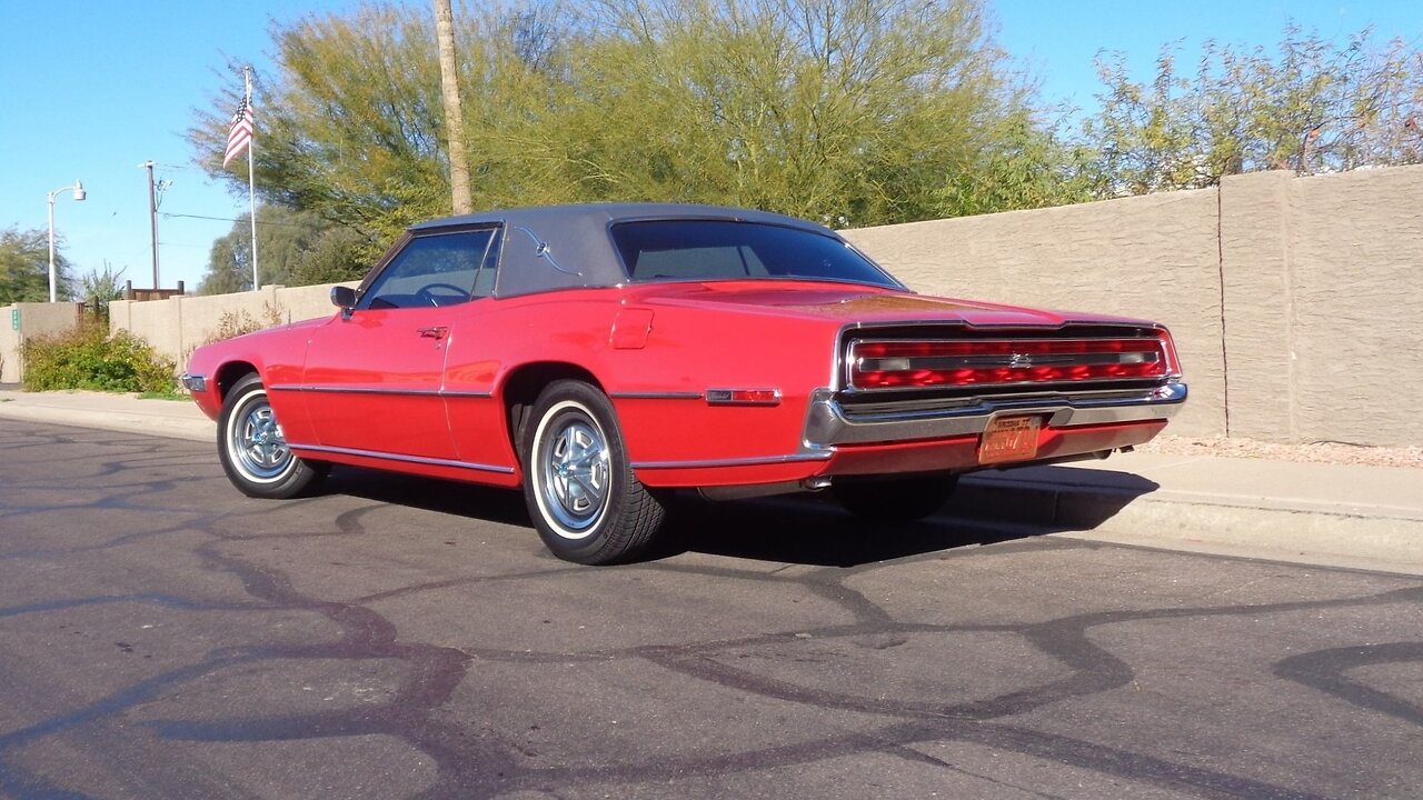 1968 Ford Thunderbird T Bird Landau 429 in Red & Ride on My Car Story ...