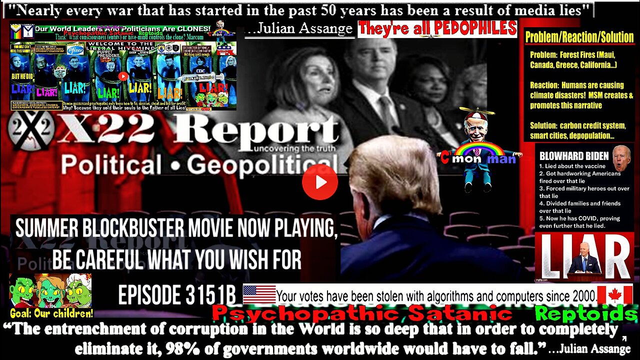 Ep 3151b - Summer Blockbuster Movie Now Playing, Be Careful What You ...