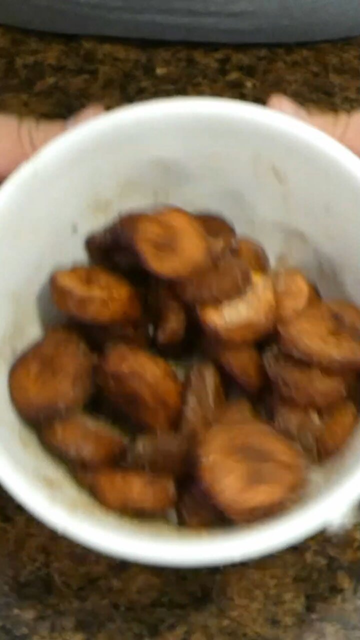 Fried Plantain Ice Cream