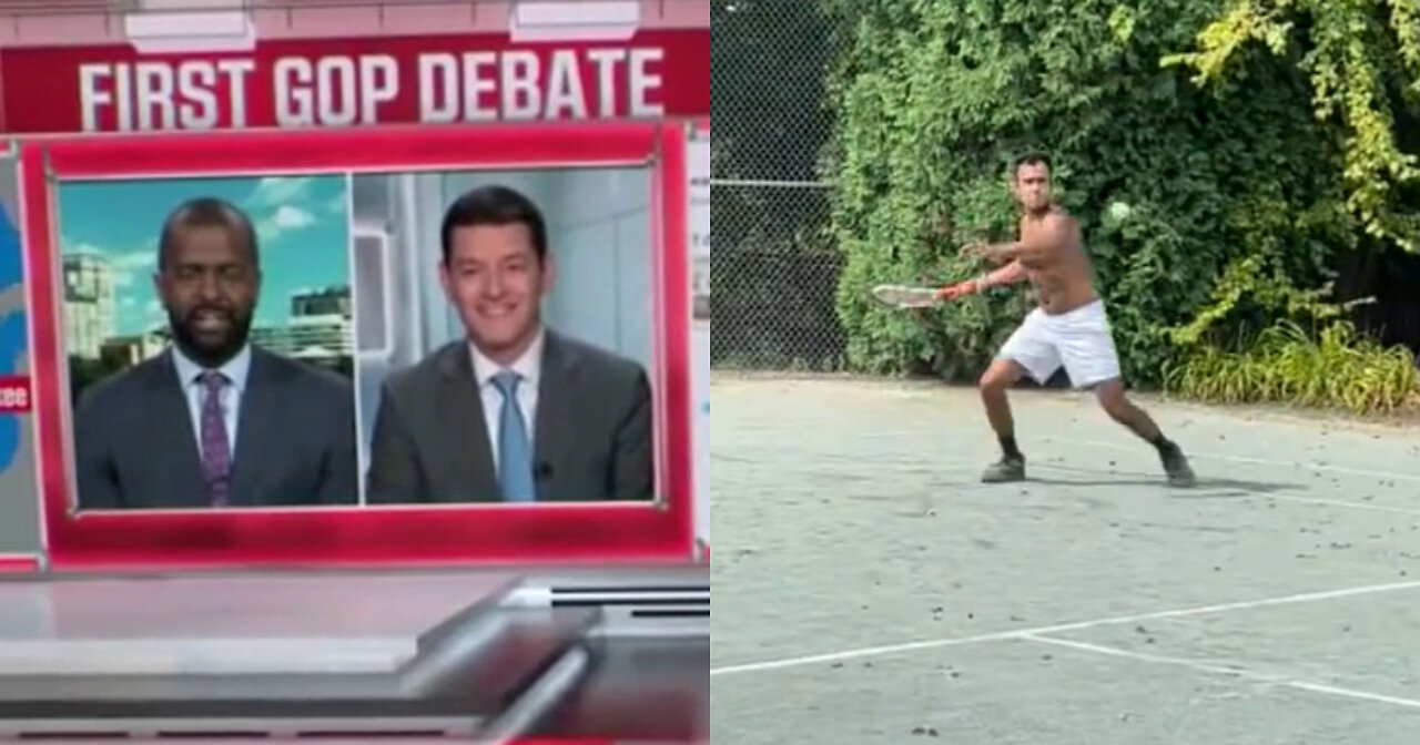 CNN Crew’s Noisy Reaction After Host Shows Clip of Vivek Ramaswamy ...