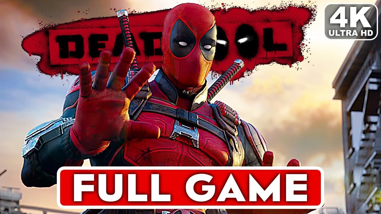 DEADPOOL Gameplay Walkthrough Part 1 FULL GAME [4K 60FPS PC ULTRA ...