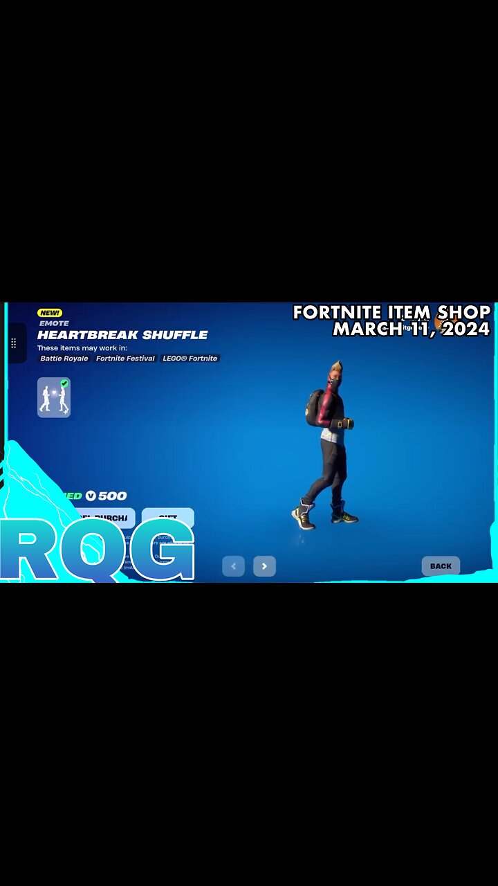 “NEW” HEARTBREAK SHUFFLE ICON EMOTE IS HERE! FORTNITE ITEM SHOP (March ...