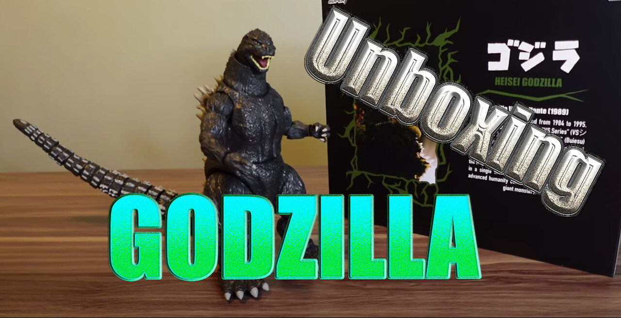 ASMR Unboxing Godzilla Action Figure (Super7 Godzilla vs Biollante)