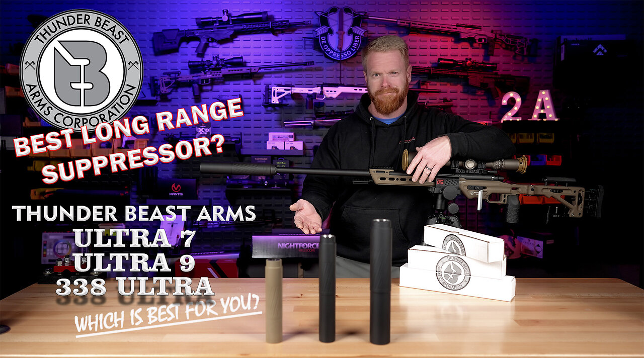 Best Suppressor? Thunder Beast Arms Comparison: Ultra 7 vs Ultra 9 vs ...