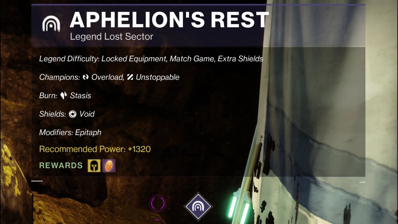Destiny 2, Legend Lost Sector, Aphelion's Rest on the Dreaming City 12 ...