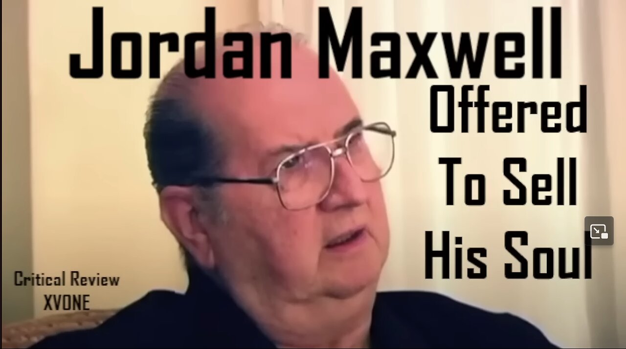 Jordan Maxwell - Offered To Sell His Soul (Told of Offer)