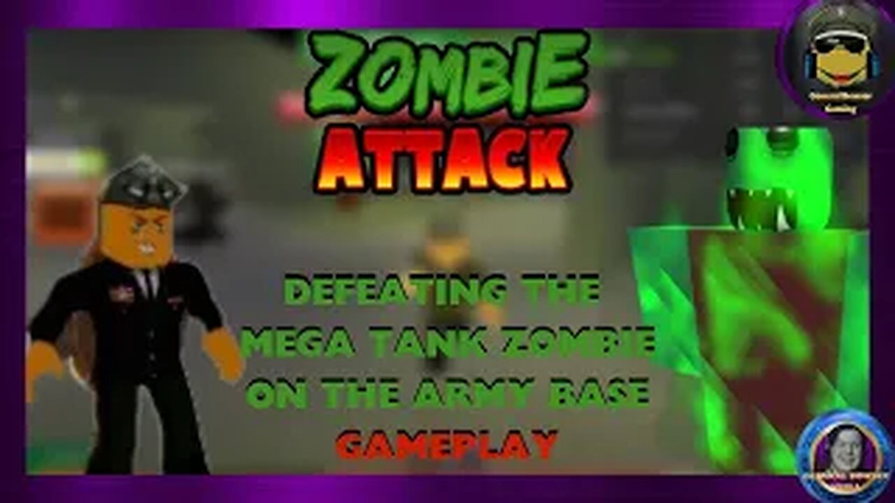 Zombie Attack | Defeating the Mega Tank Zombie on the Army Base ...