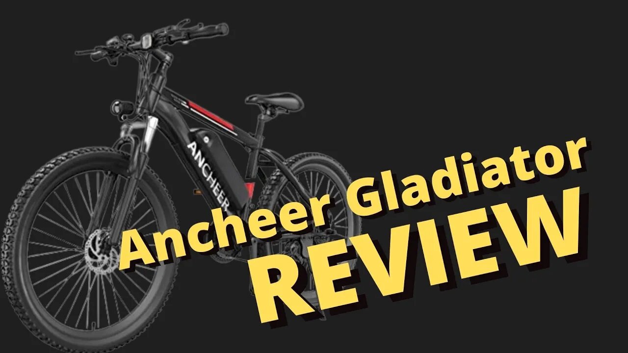 Ancheer Gladiator Bike Review