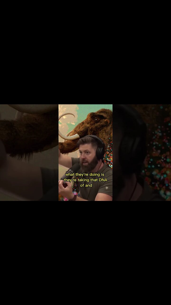 We are currently creating a mammoth elephant like hybrid - Joe Rogan ...