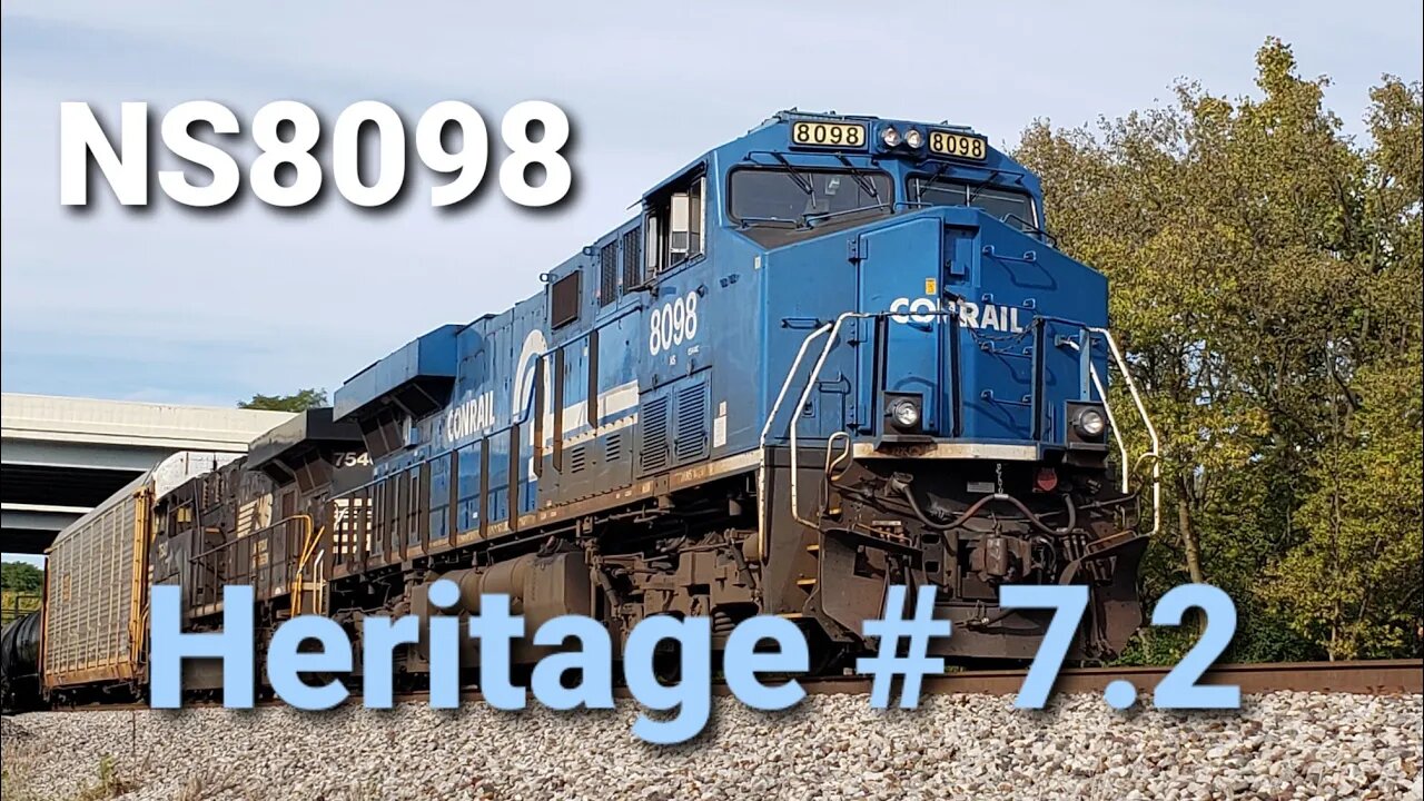 Happy Birthday Conrail my second catch of this beautiful loco NS 8098
