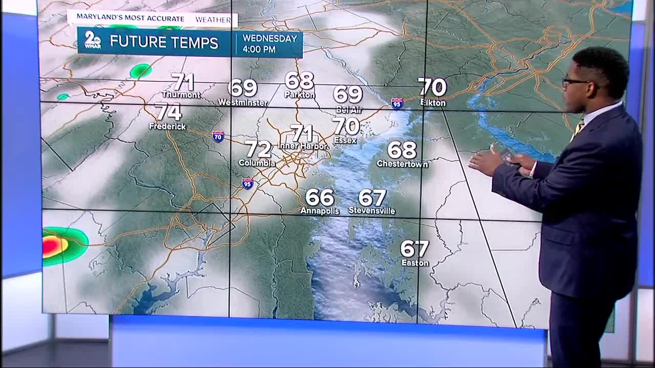 WMAR-2 News Weather at 11