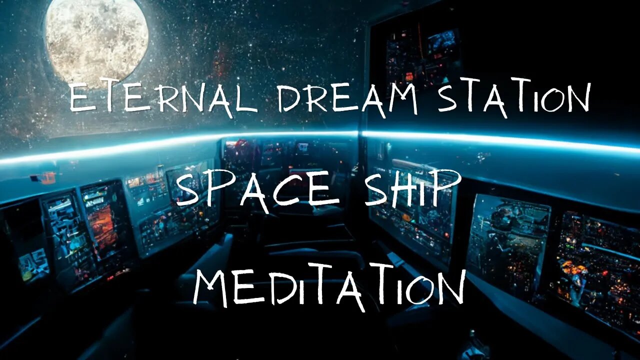 Spaceship cockpit Meditation Music, Spaceship sounds, Stress Relief ...