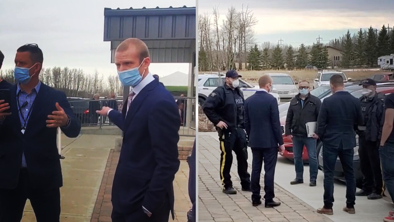RAW FOOTAGE: GraceLife reps, RCMP, health inspector negotiate entry to ...